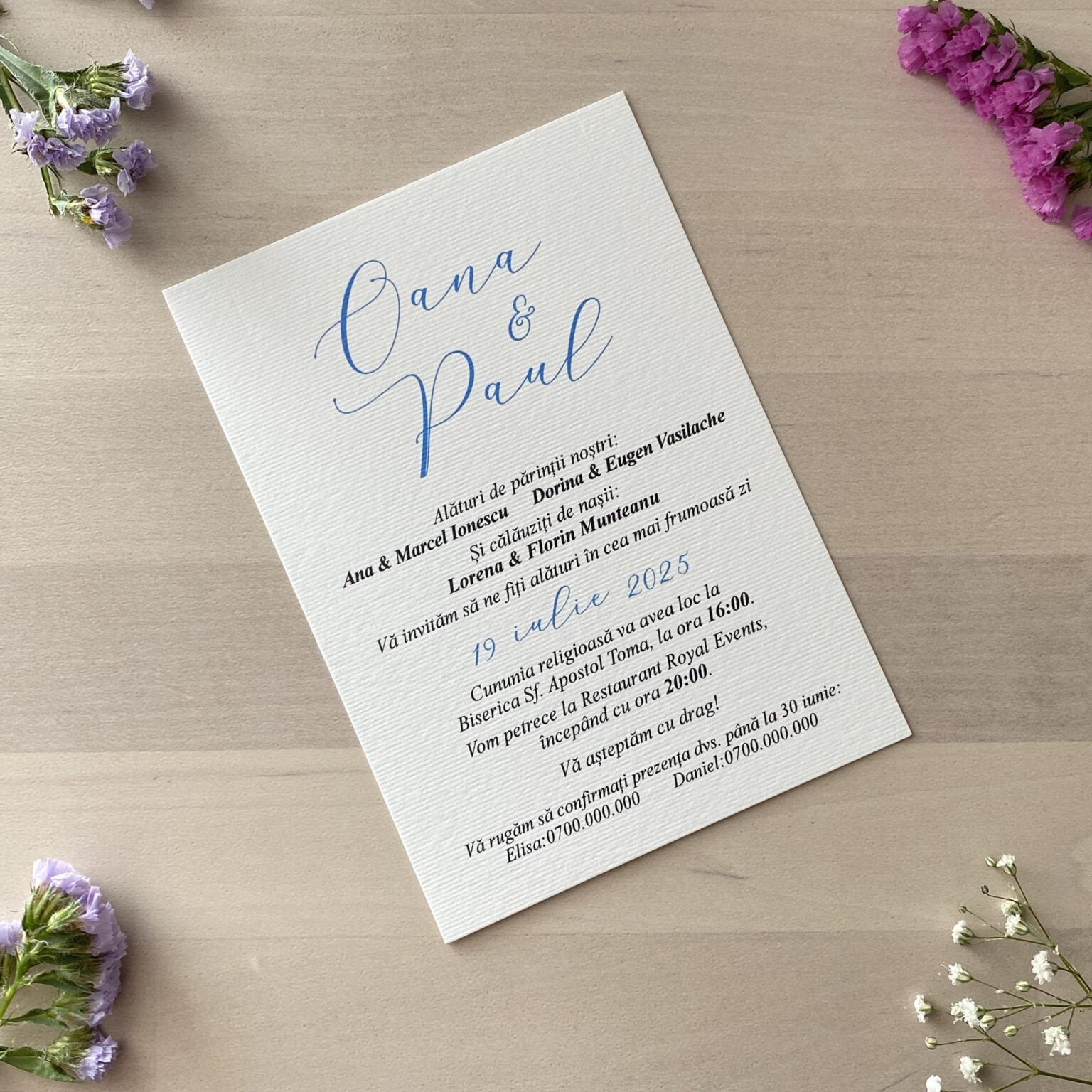 [SET] Invitatii Nunta Elegante 62 Regency cu Plic Ivory Sidefat si ...