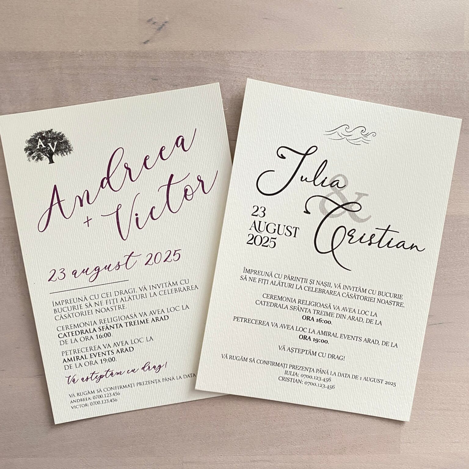 Invitații - CGO Invitații de nuntă