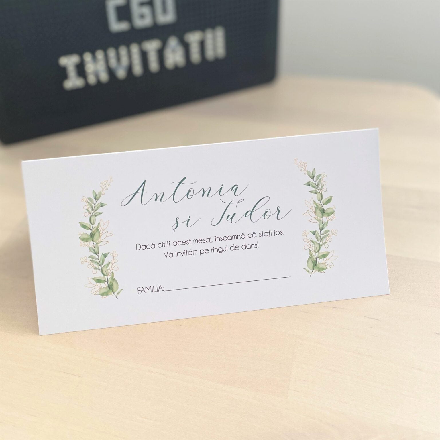 Plicuri Dar, Meniuri - CGO Invitații de nuntă