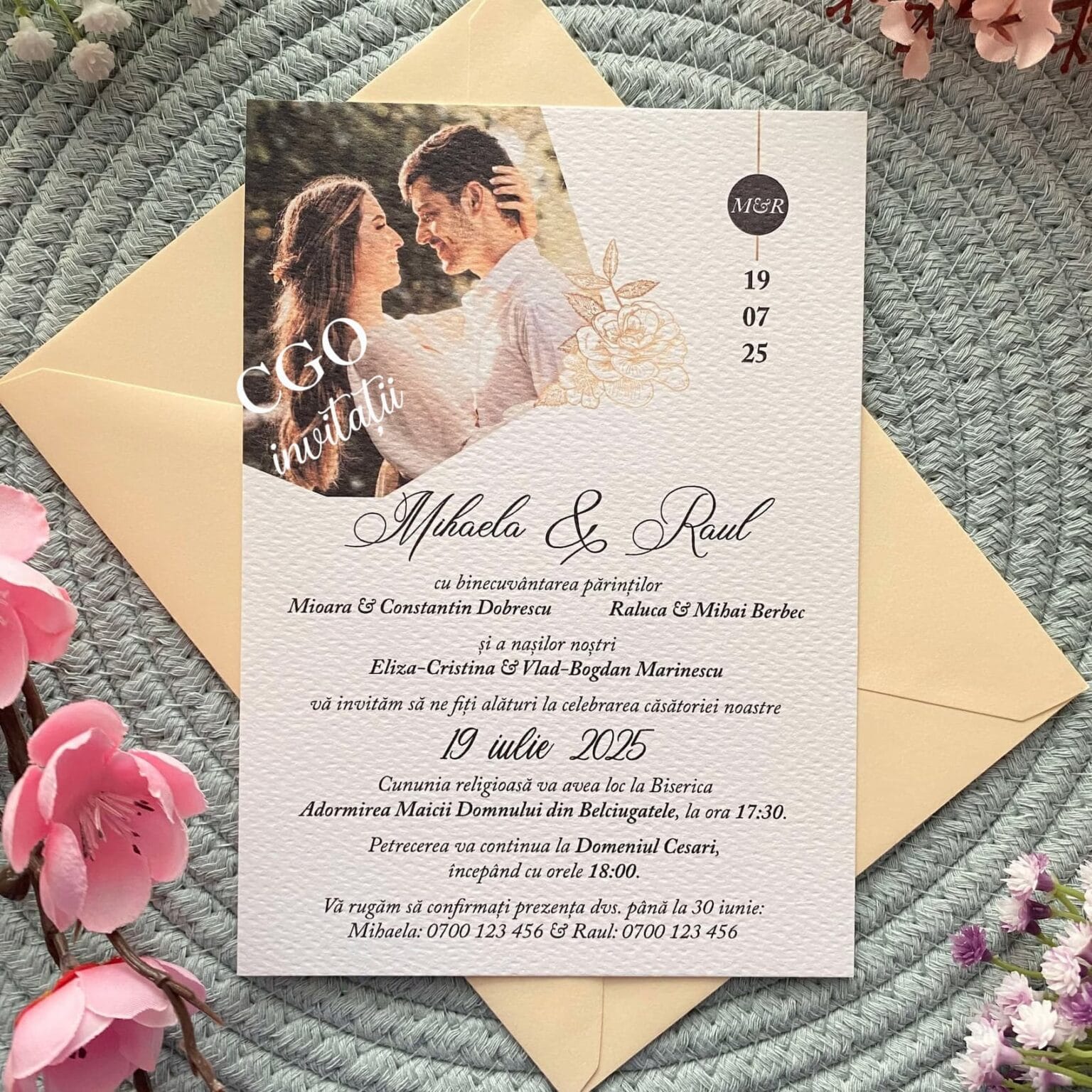 Invitatii de nunta cu poza mirilor - 78 True Love Snapshot - CGO ...